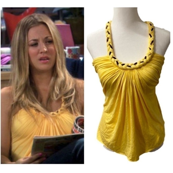 Sky | Tops | Aso The Big Bang Theory Penny Y2k Braided Tank | Poshmark